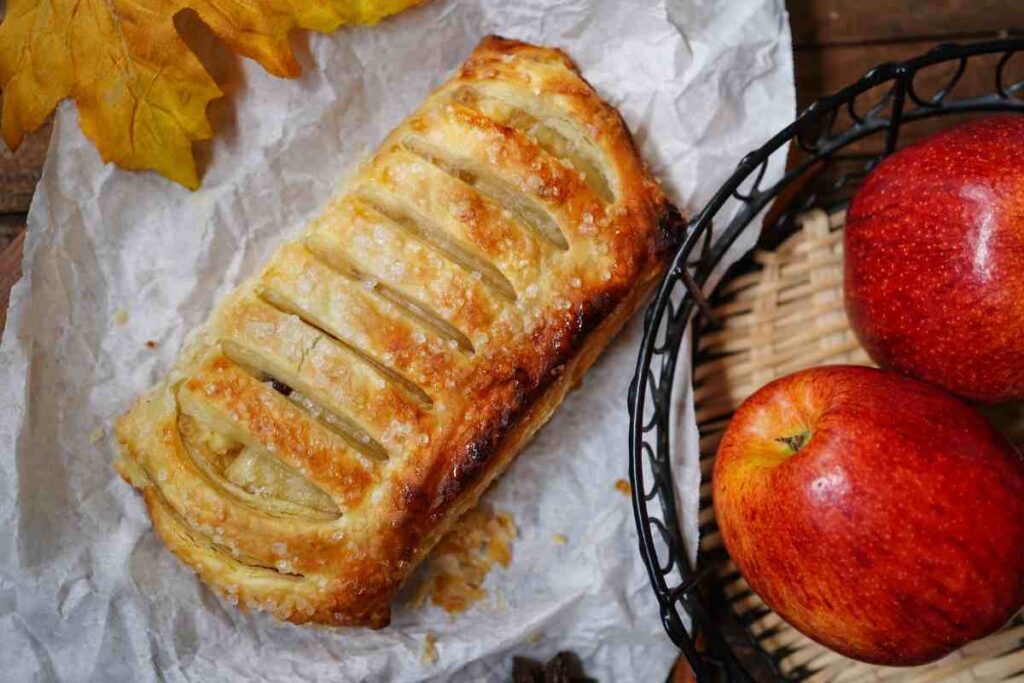 Questa è la versione veloce e senza stress dello strudel alle mele ...